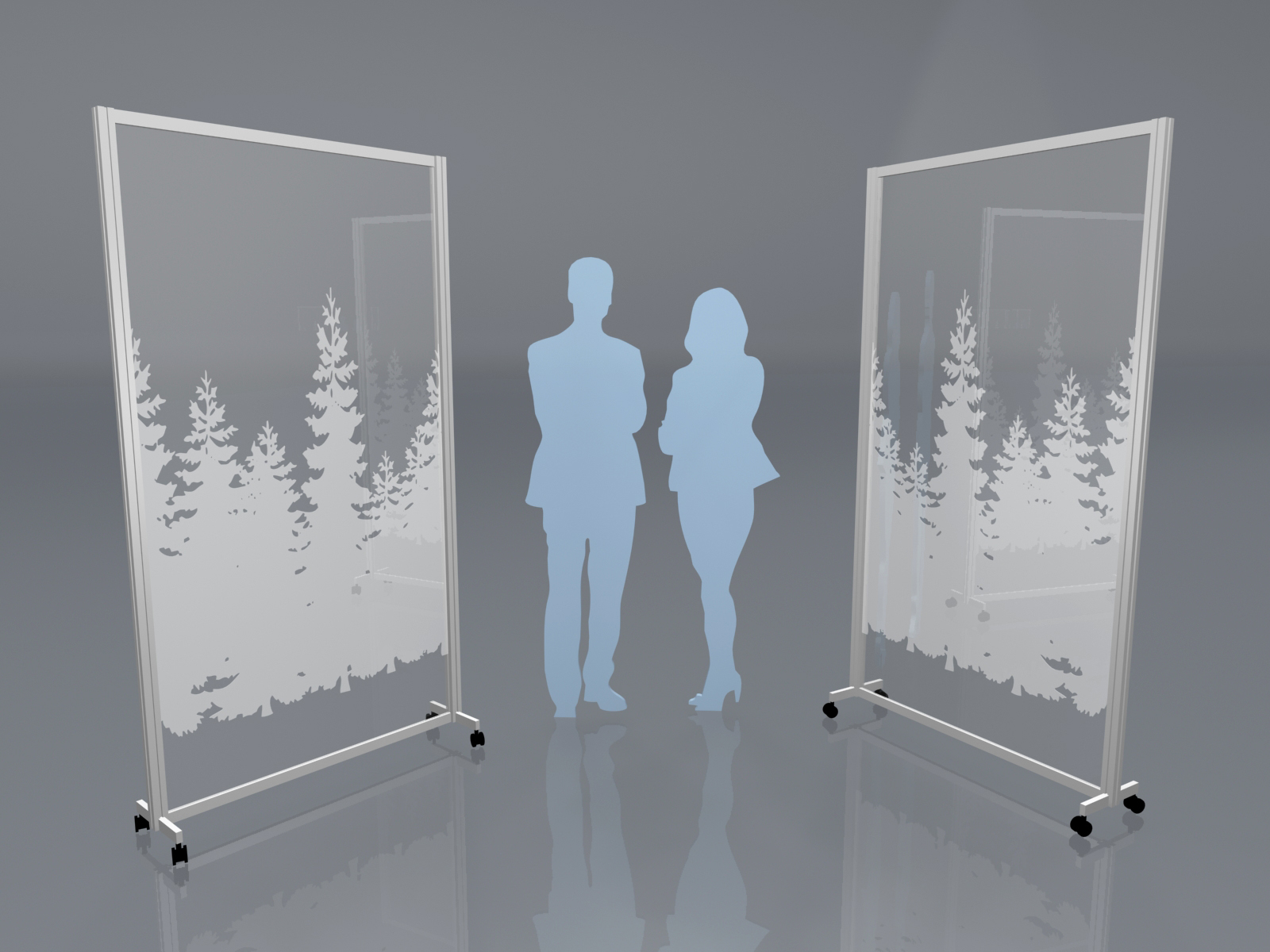 Exhibit Design Search - MODT-8036 | Flat Safety Dividers (Safety ...