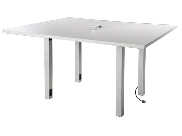 Exhibit Design Search - 5 ft Powered Conference Table (Rental Furniture ...
